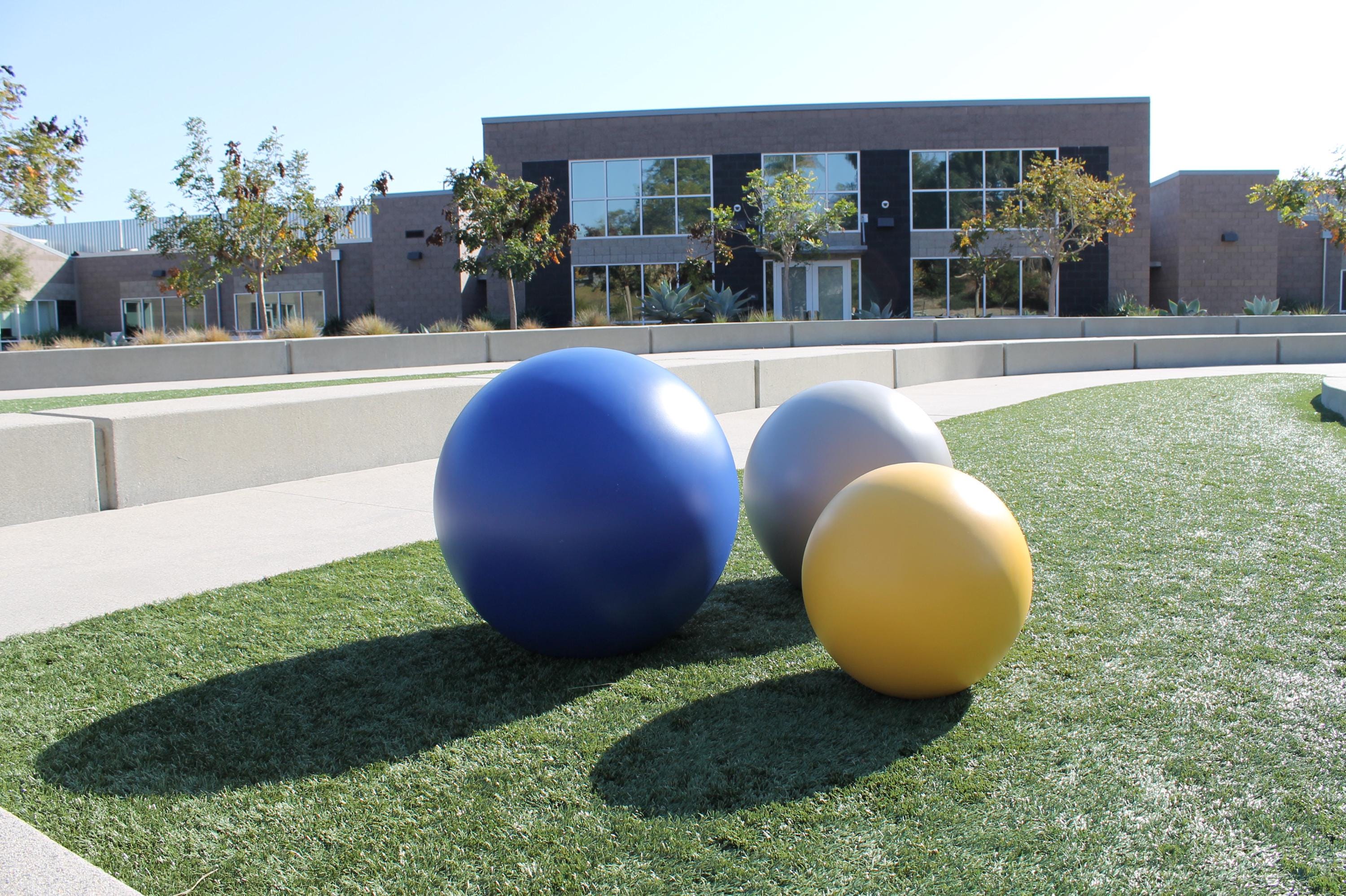 Fiberglass Landscape Spheres – Custom Outdoor Decorative Globes | Tikal ...