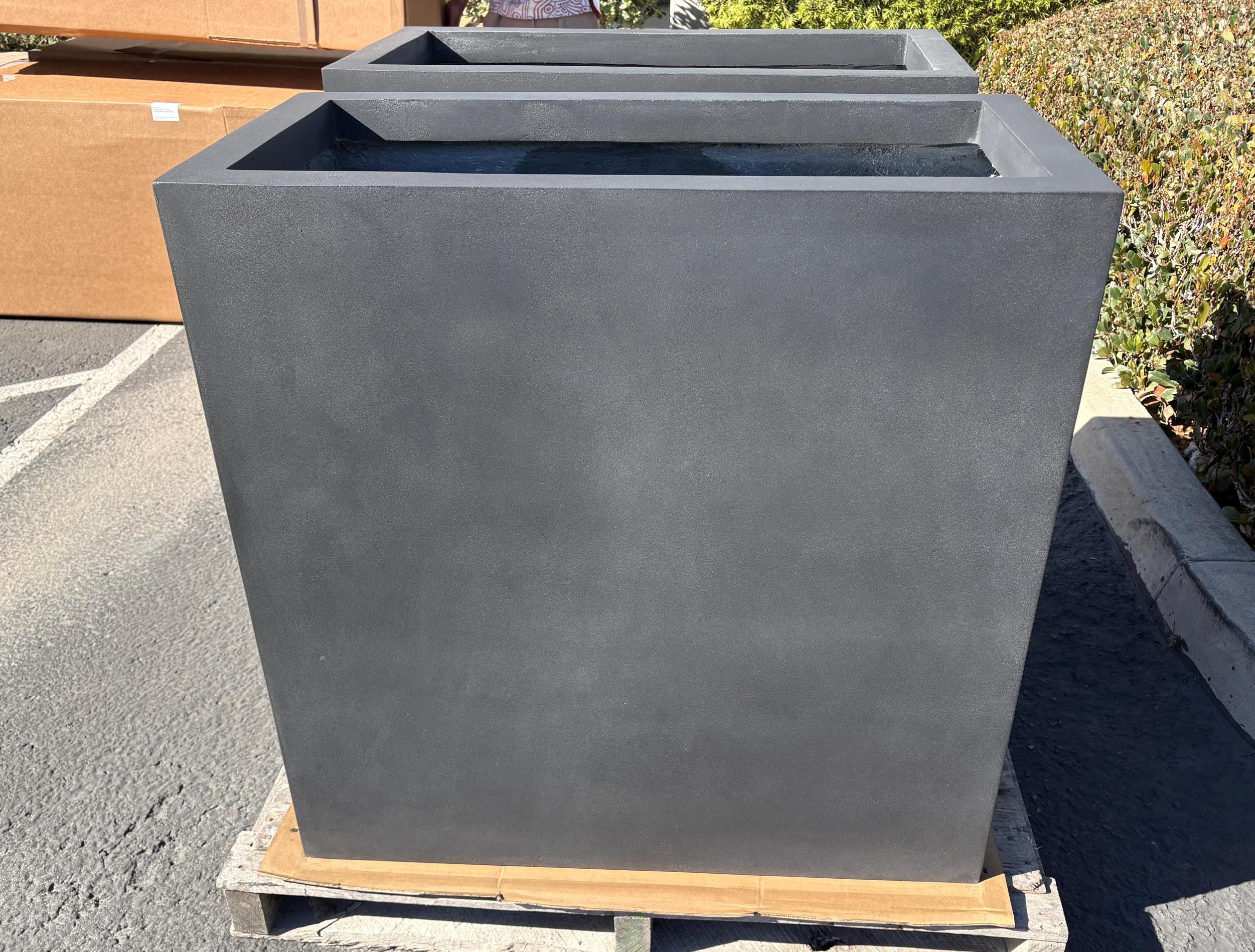 Rectangular GFRC Concrete Planter – Custom Made | Tikal – Tikal Custom